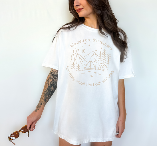 blessed are the readers graphic tee – probably smut