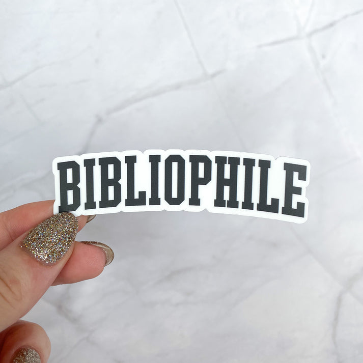 bibliophile sticker – probably smut